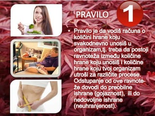 Pravilna ishrana | PPT