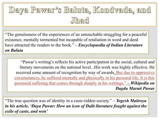 Dalit literature | PPTX