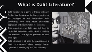 Dalit Literature__ A brief Overview.pptx | Hinduism | Religion & Spirituality