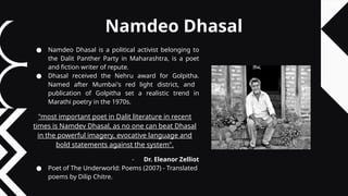 Dalit Literature__ A brief Overview.pptx | Hinduism | Religion ...