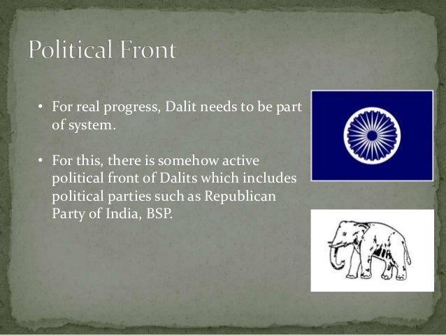 Dalit movement in maharashtra