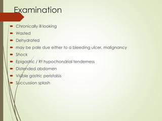 Gastric Outlet Obstruction | PPTX | Digestive Disorders | Diseases and ...