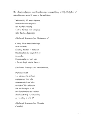 Dalit women literature 2000 to 2014 | PDF