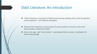 Dalit Writing- Intro.pptx