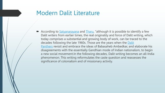 Dalit Writing- Intro.pptx | Hinduism | Religion & Spirituality