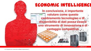 Dalla Business Intelligence alla Economic Intelligence. | PPTX