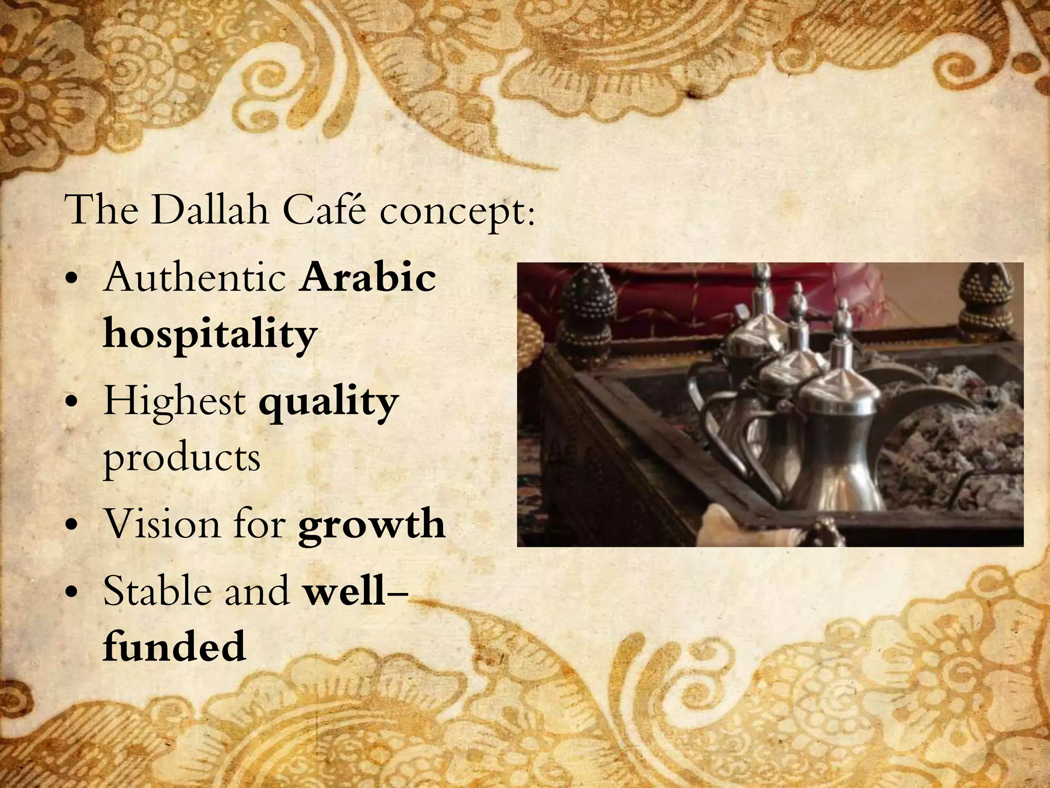 Dallah cafe landlord presentation 10-21-10 | PPT