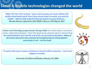 Performance in the Cloud 2.0 | PPT