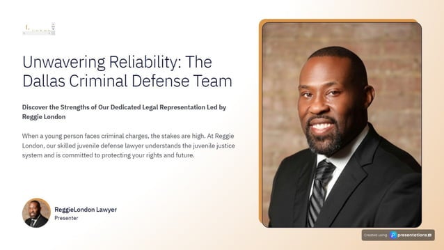 Dallas Criminal Attorney | Frisco Criminal Attorney- Reggie London | PPT