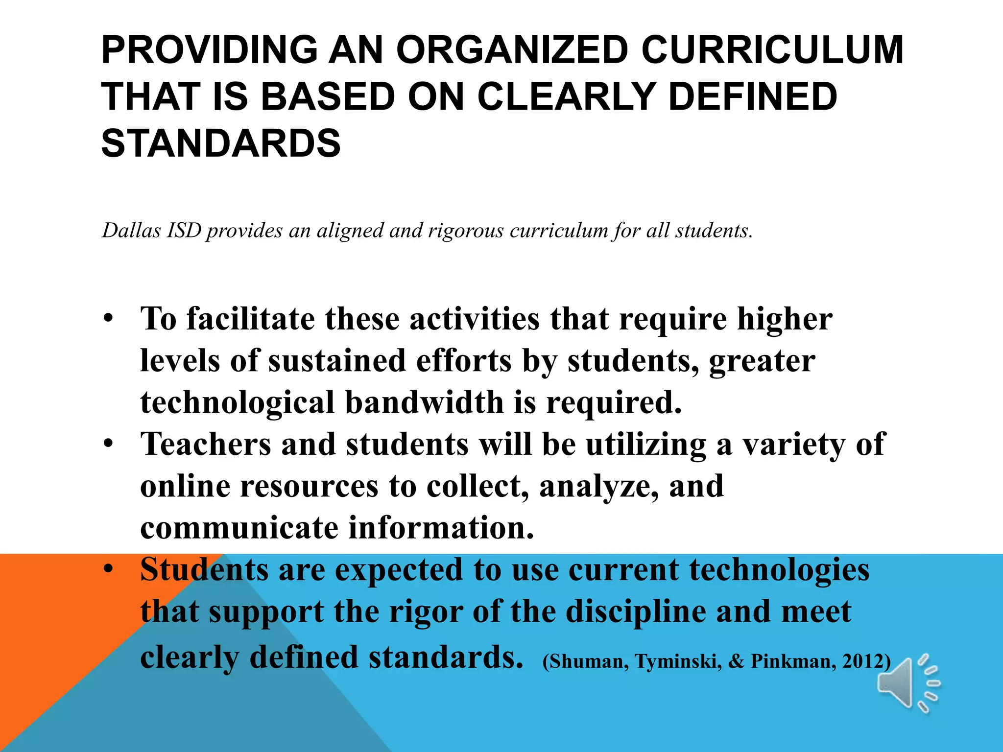 Dallas isd technology plan | PPTX