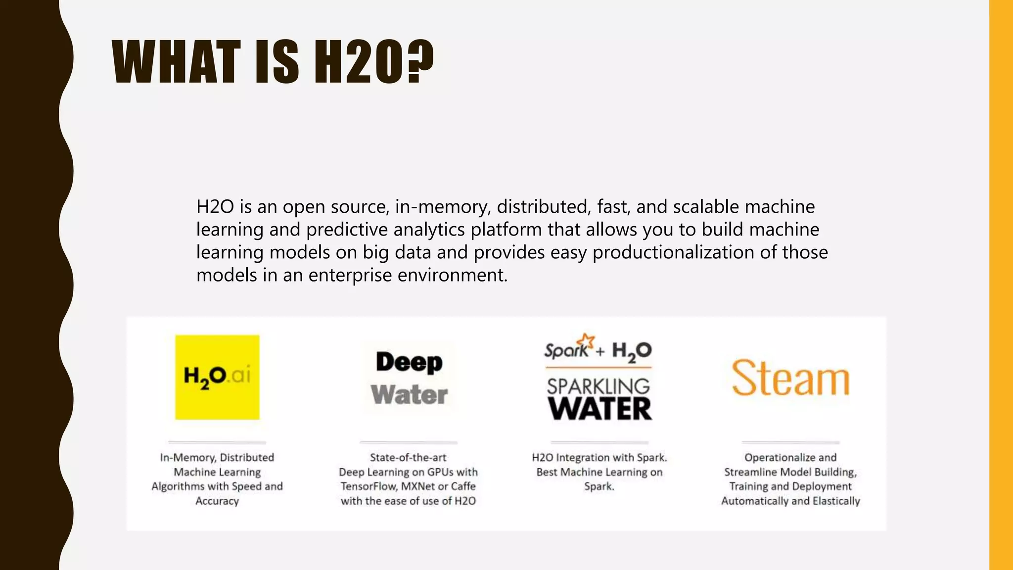 H2O intro at Dallas Meetup | PPT