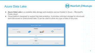 Integrating with Azure Data Lake | PPTX