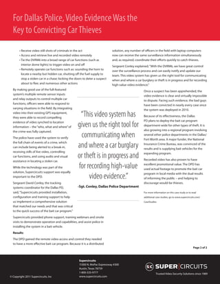 For Dallas Police, Video Evidence Was The Key to Convicting Car Thieves ...