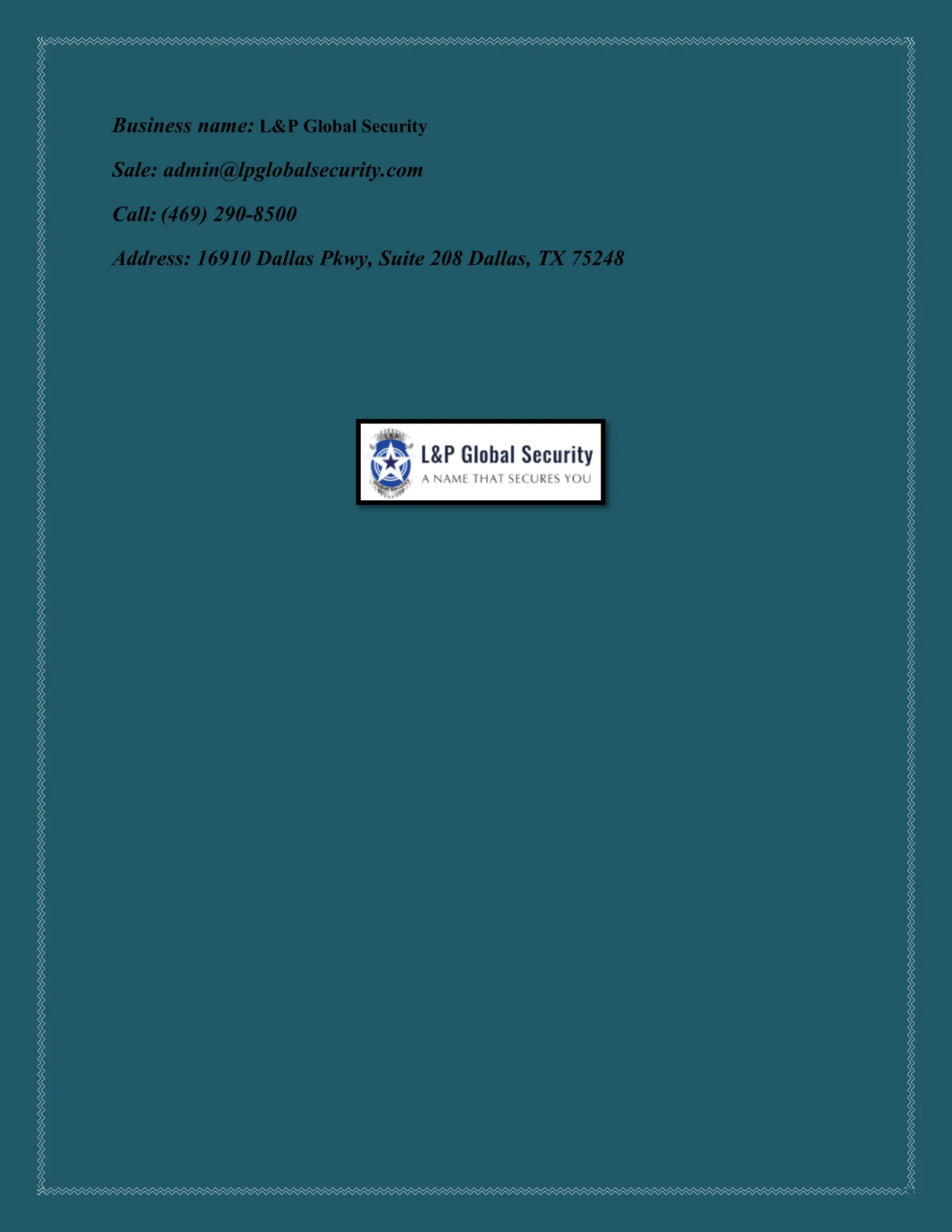 Dallas Private Security Guard Service pdf.pdf