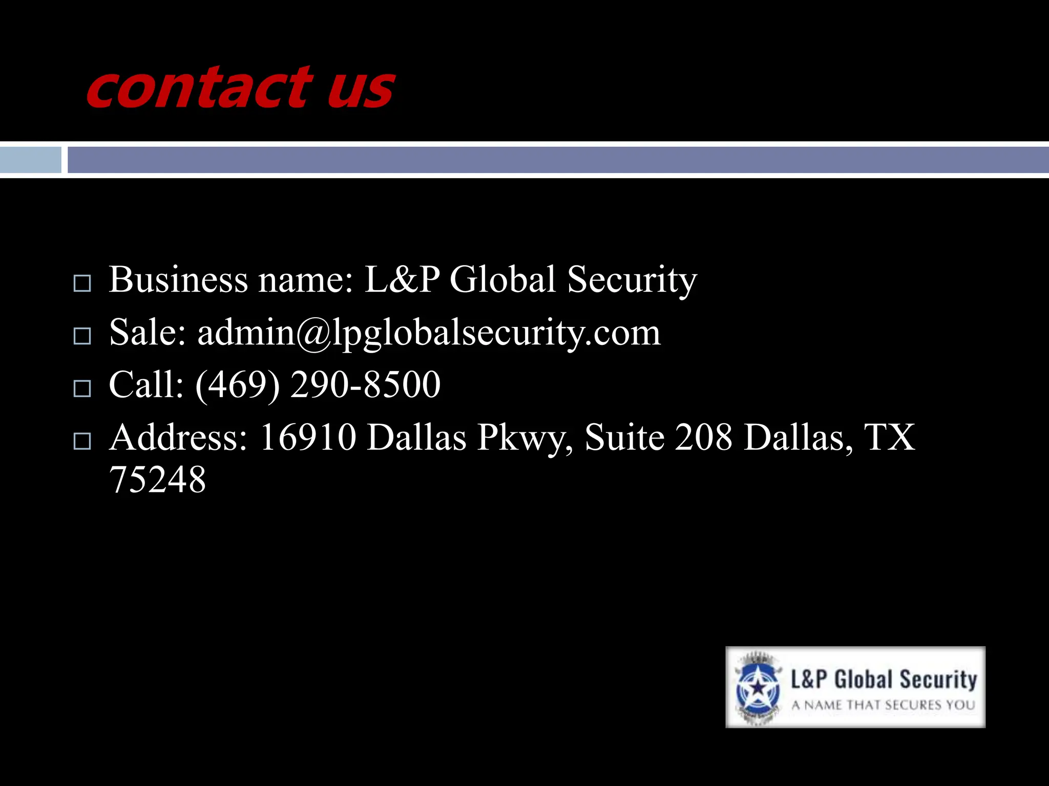 Dallas Private Security Guard Service ppt.pptx
