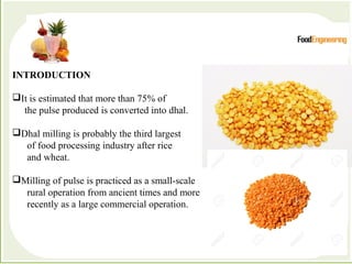 Dal Milling Profitable Food Processing Business Idea | PPT