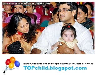 Tamil Actor Ajith Family Photos