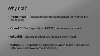 DalmatinerDB and cockroachDB monitoring plataform | PPT