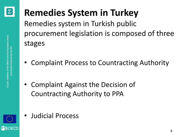 Ahu Meryem Daloglu, SIGMA Public procurement review bodies conference ...