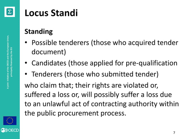 Ahu Meryem Daloglu, SIGMA Public procurement review bodies conference ...