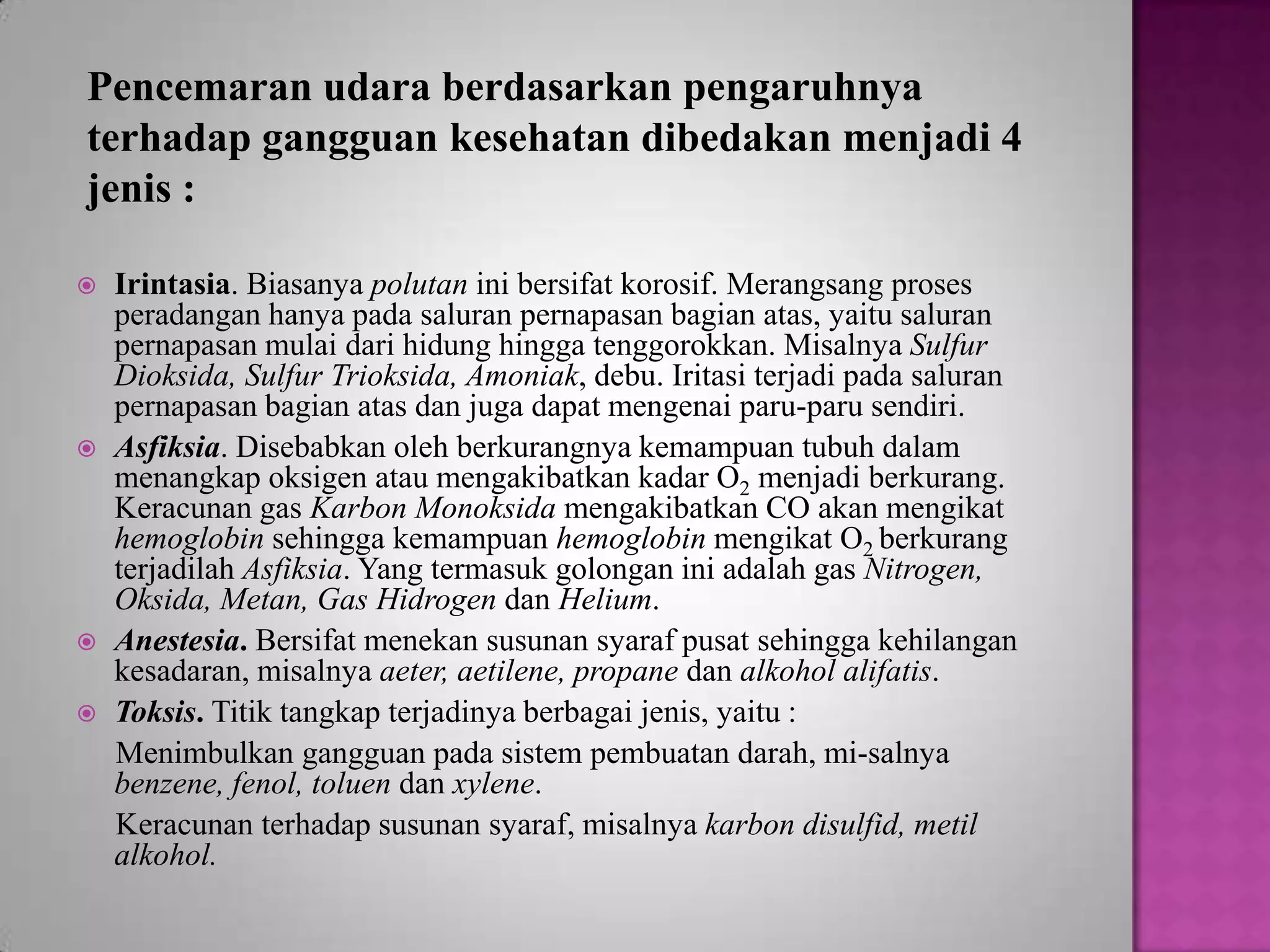 Dal penanggulangan pencemaran udara | PPTX