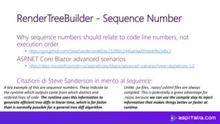 Dal RenderFragment ai Generics, tips for Blazor developers | PPT