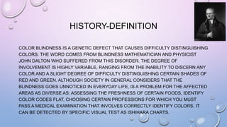 Daltonism | PPTX