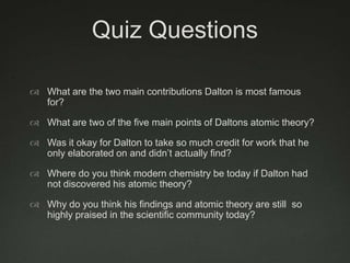 Dalton presentationrevise | PPT