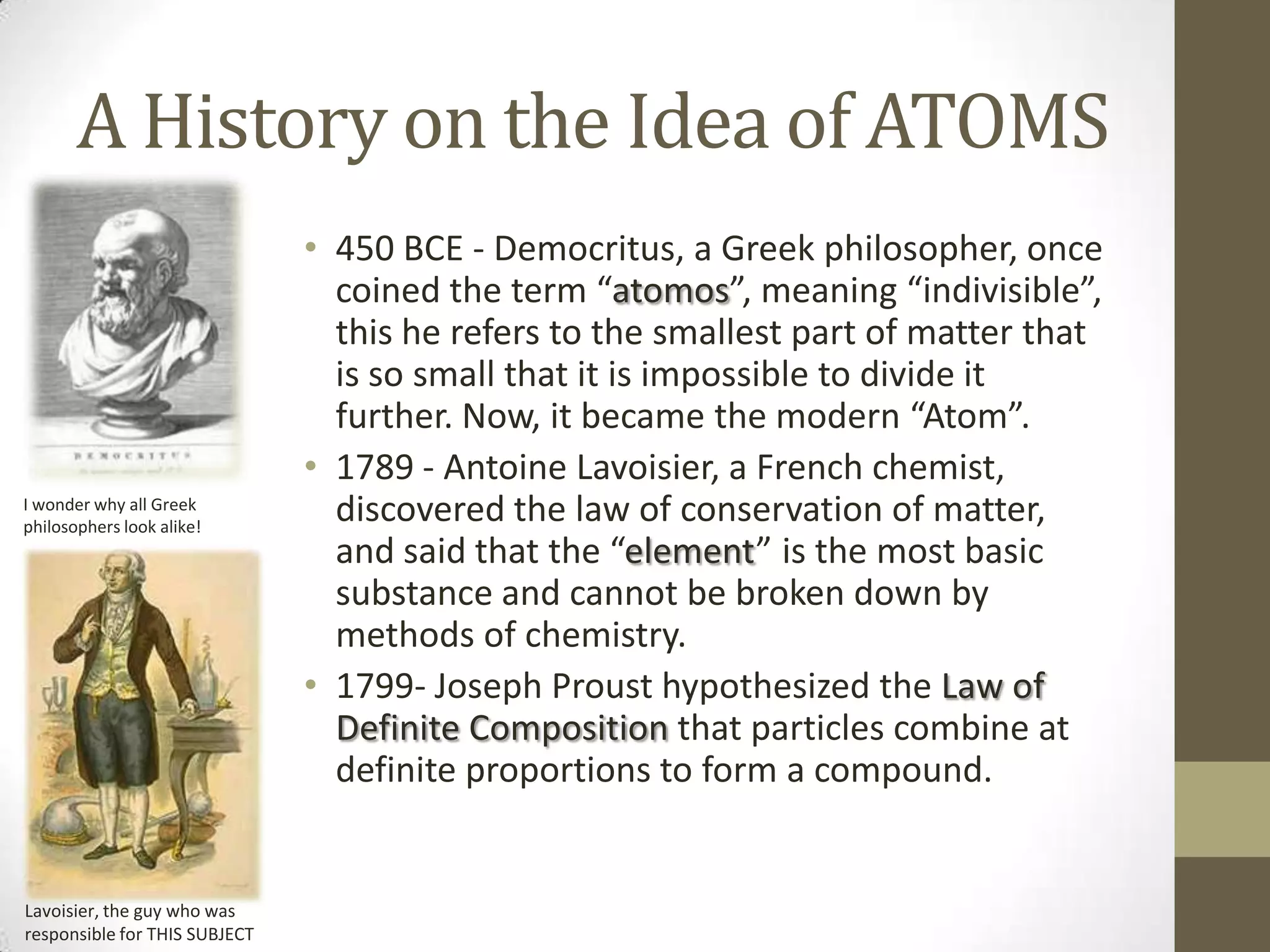 Dalton’s Atomic Theory | PPTX