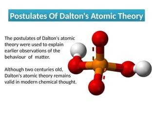 daltonsatomictheory-power point presentation | PPTX