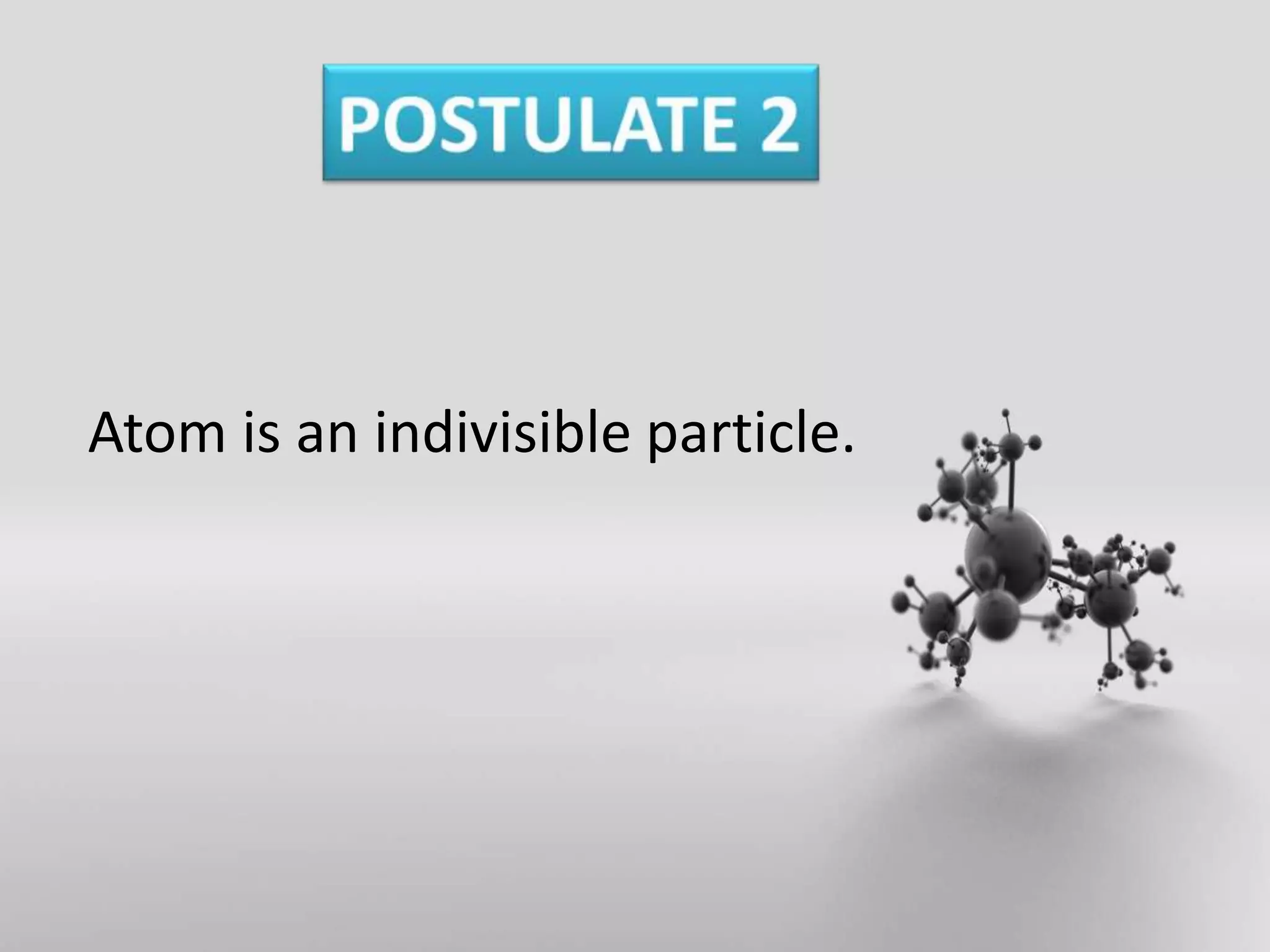 Dalton's Atomic Theory | PPTX