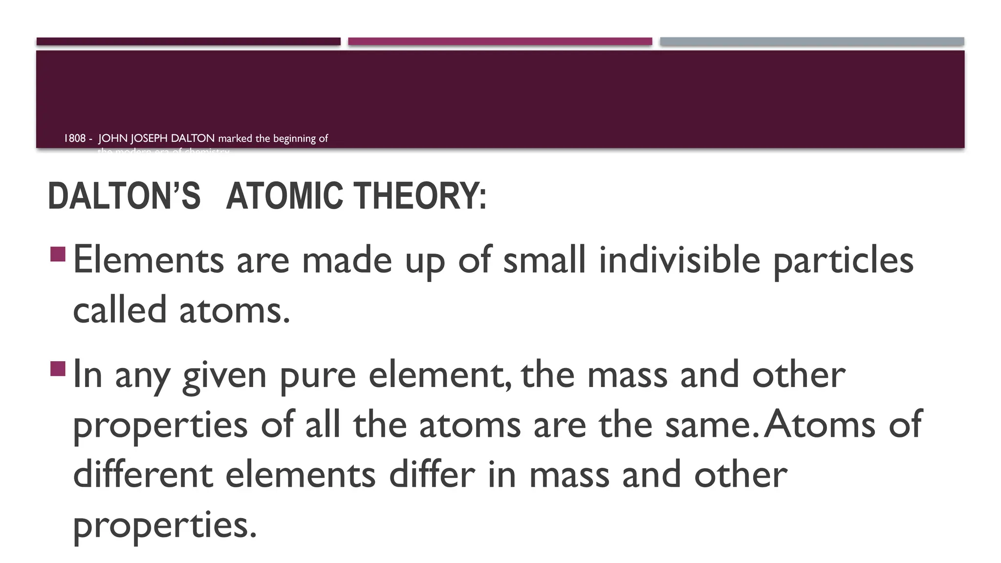 DALTON'S ATOMIC THEORY & Discovery of Structure of Atom.pptx