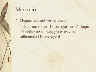 Dalurinn Okkar | PPT
