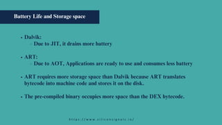 Dalvik vs ART For Android Runtime for Embedded Systems | PDF | Operating Systems | Computer ...
