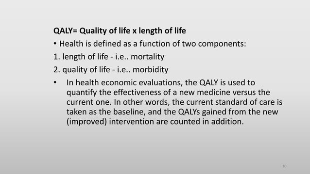 DALYs and QALYs by samrat gurung | PPTX