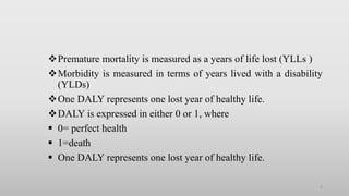DALYs and QALYs by samrat gurung | PPTX