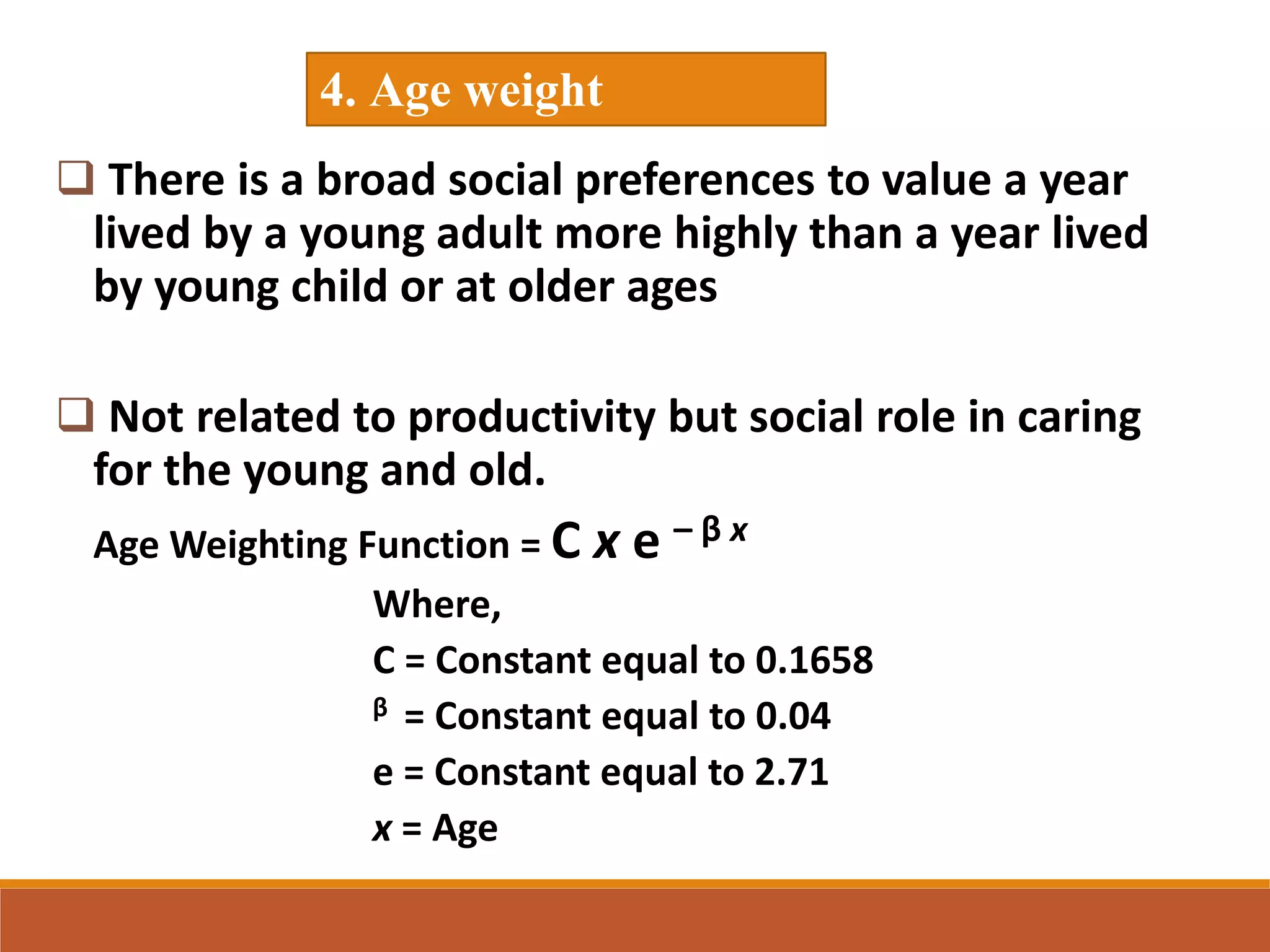 Disability Adjusted Life Years | PPTX
