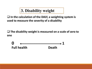 Disability Adjusted Life Years | PPTX