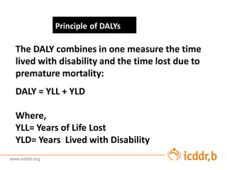 Disabilty Adjusted Life Years(DALYs) | PDF