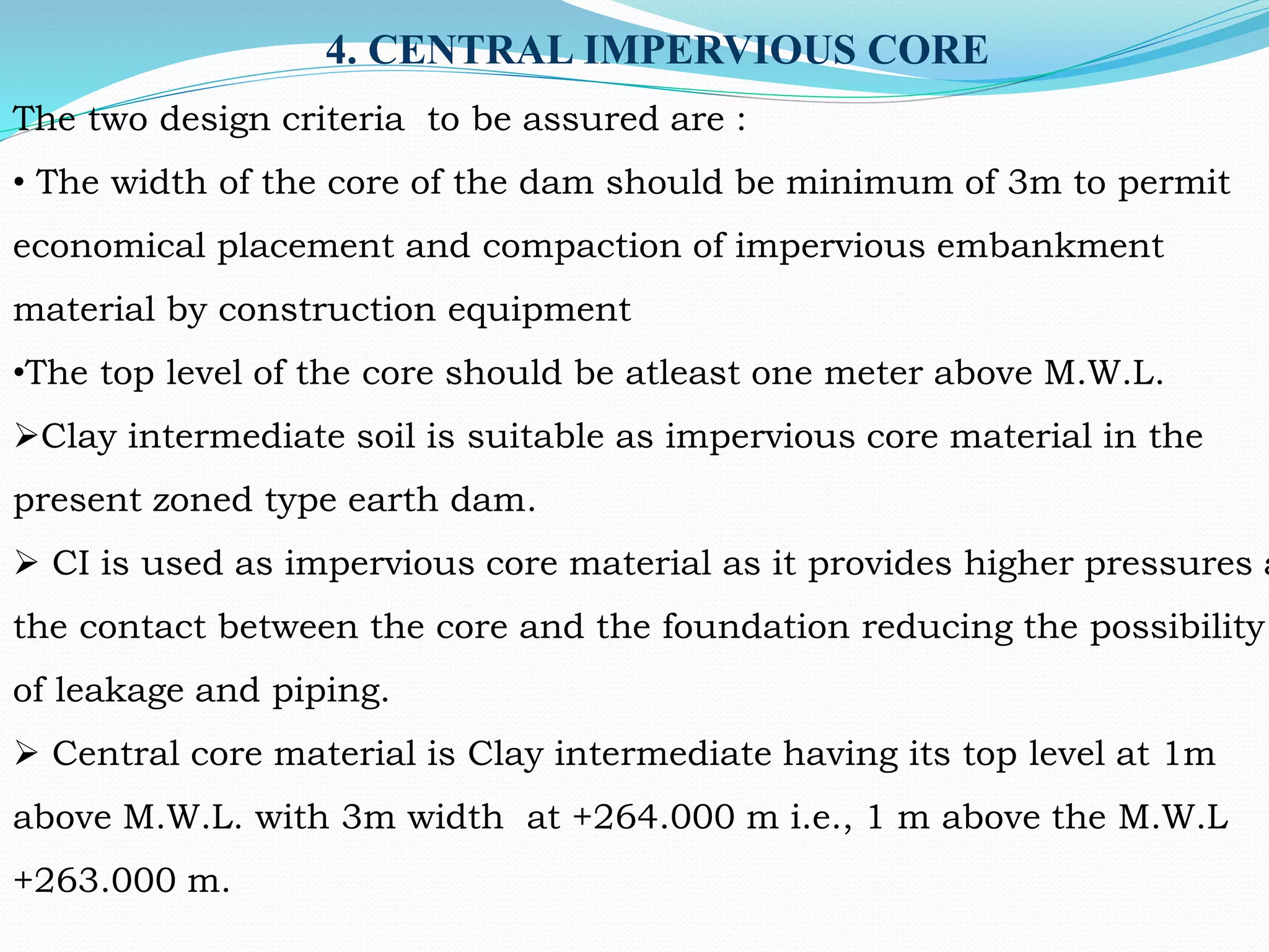 Design of earth dam at gorukallu | PPTX