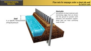 Finite Difference Analysis for Total Head under Dam | PPTX