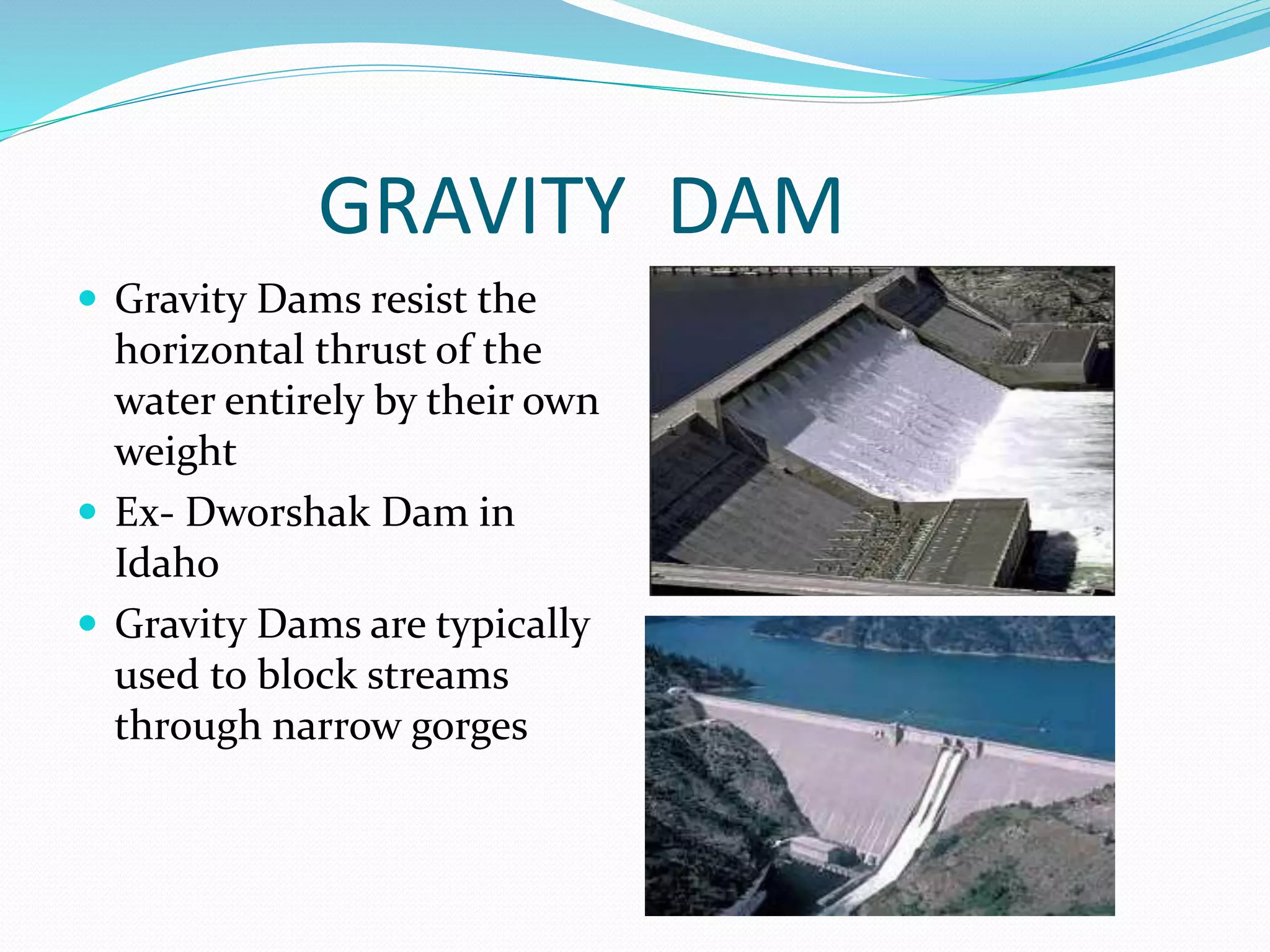 Dam - Classification based on structure | PPTX