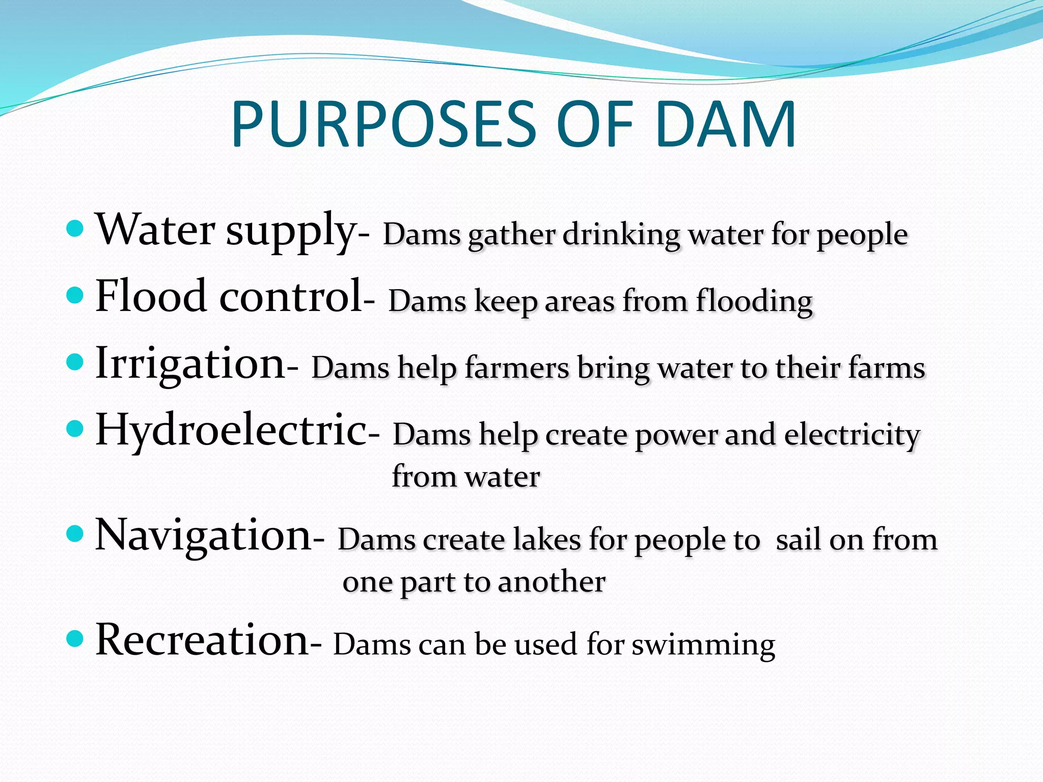 Dam - Classification based on structure | PPTX