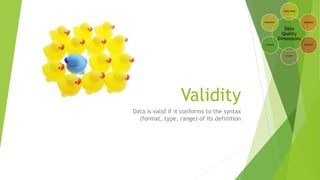 The Great Data Debate (1) Launch of DAMA DQ Dimensions White Paper | PPT