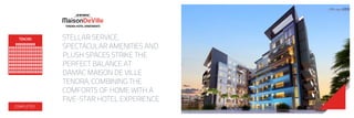 Damac Maison DeVille Celestia Tenora Hotel & Residences Apartments ...