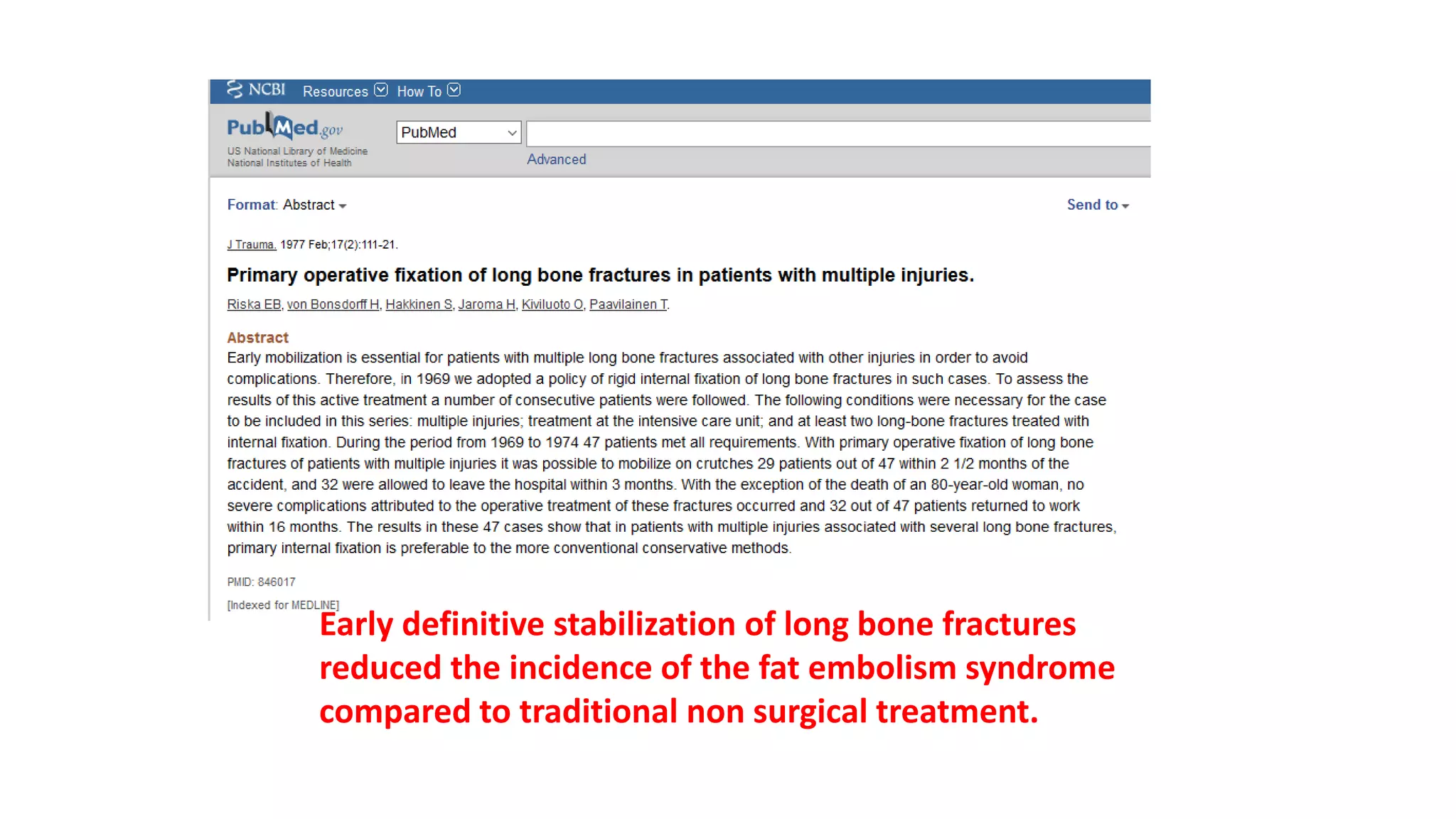 Damage control orthopaedics | PPTX