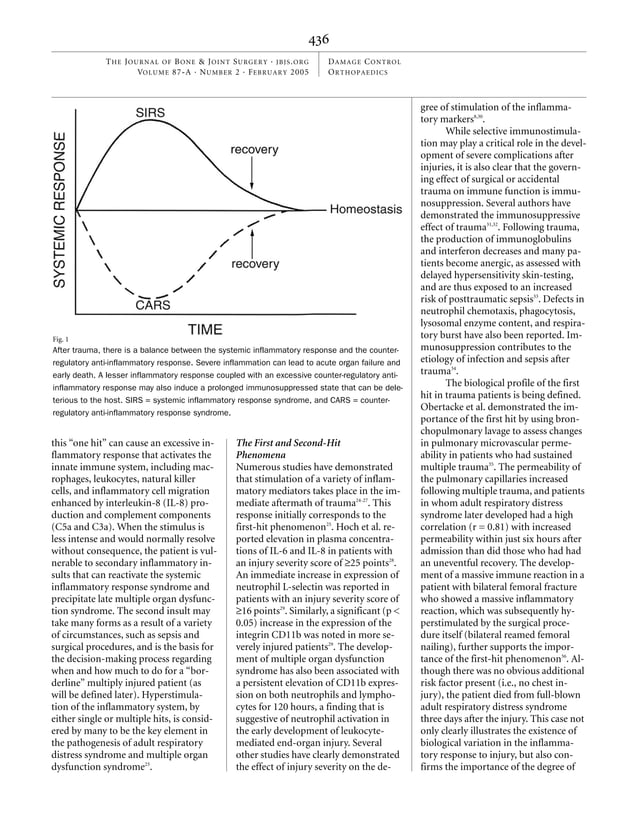 Damage Control Orthopaedic Tyo Control de Daños | PDF