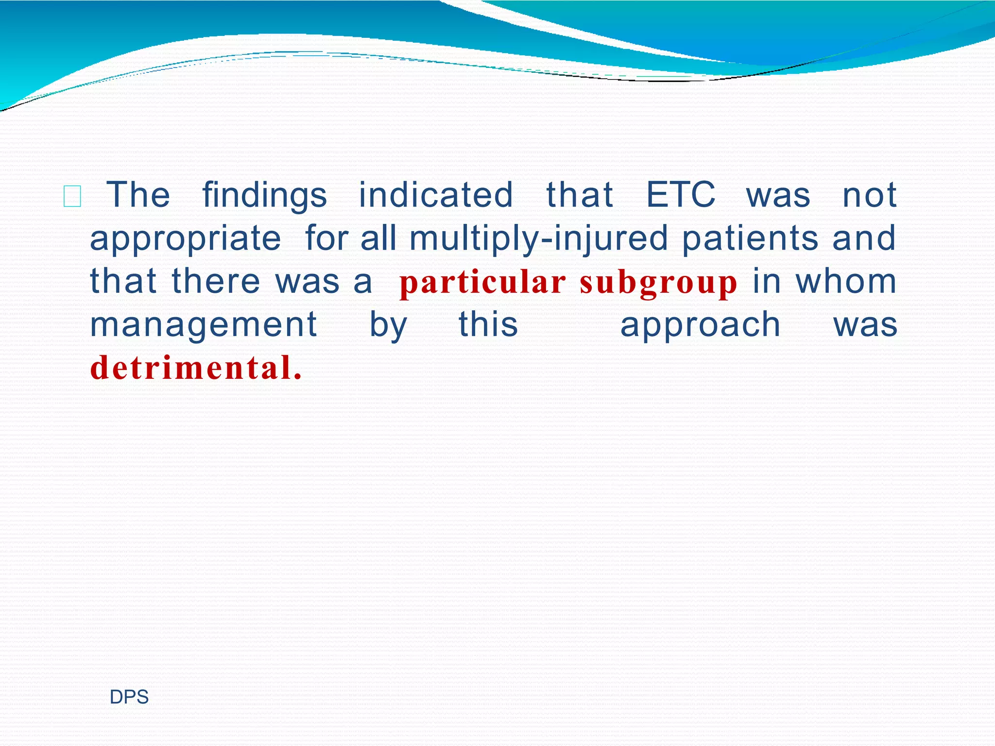 Damage control orthopaedics (dco) | PPT