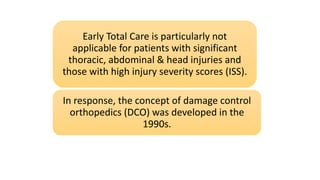 Damage control orthopedics | PPTX