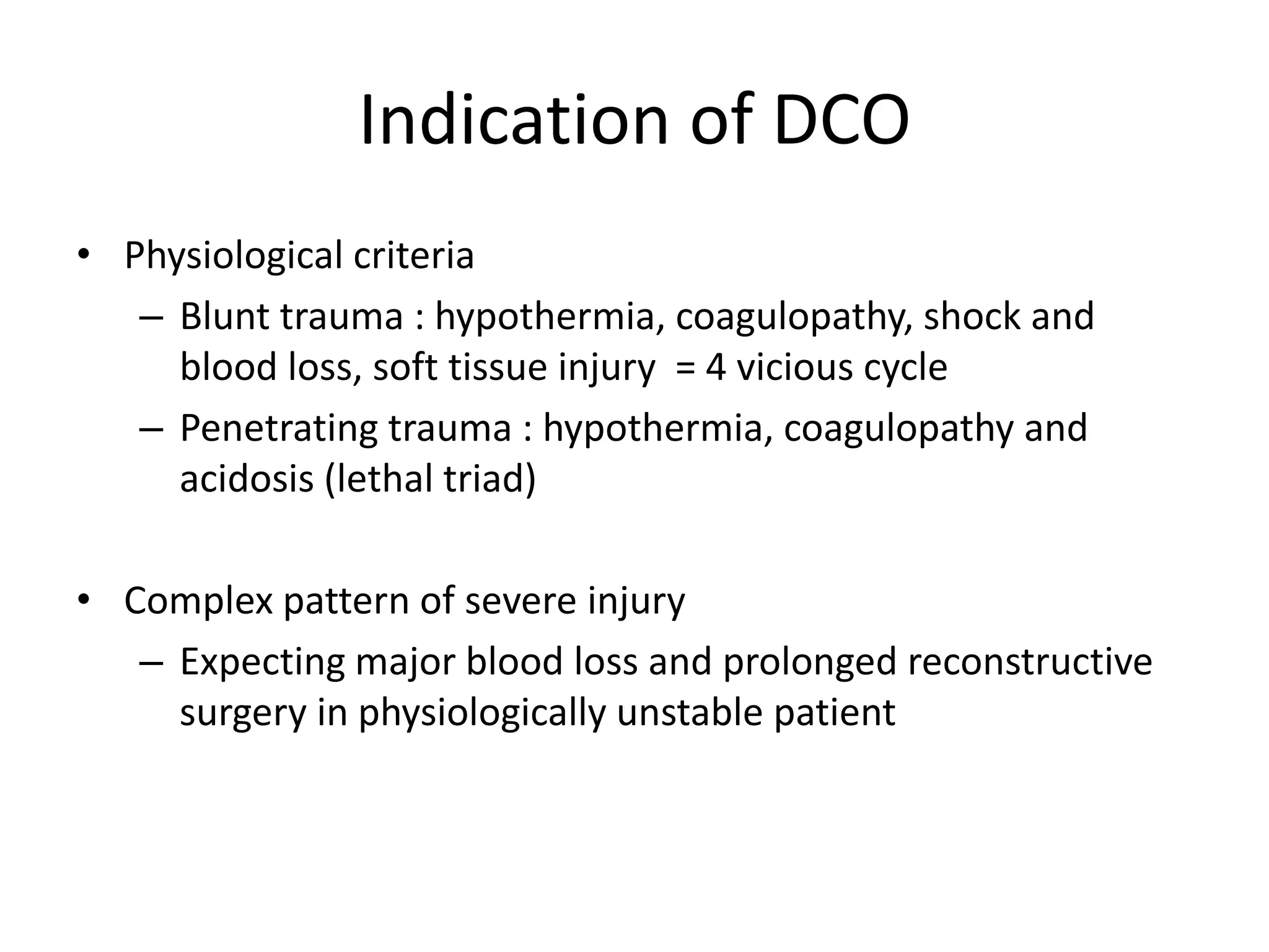 Appraoch to patient with polytrauma and Damage control orthopedics | PPTX